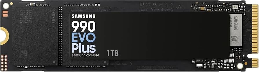 SSD Samsung 990 EVO Plus MZ-V9S1T0BW 1 ТБ M.2 NVMe, оригинал
