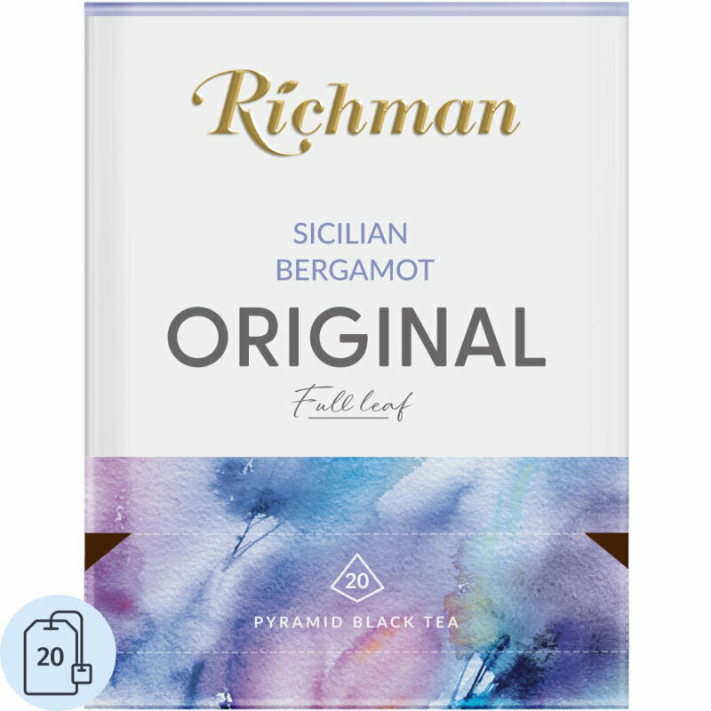 Чай Richman Sicilian Bergamot черный с бергамотом 20пирх2г, 2242653