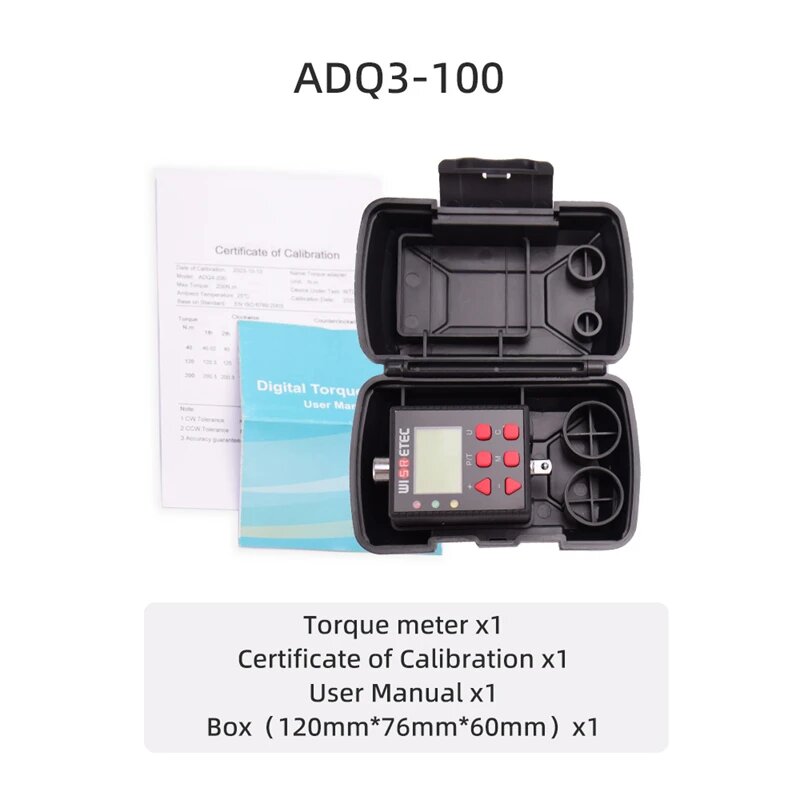 Цифровой измеритель крутящего момента ADQ3-100