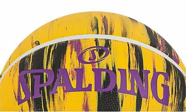 Мяч баскетбольный SPALDING NBA WITH MARBLE PRINTING,84-095Y, размер 7