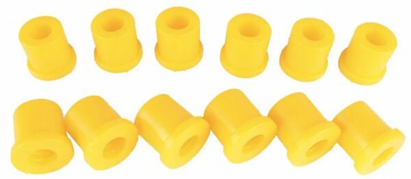 Втулка рессоры Москвич 412, 2140, 2126, ВИС полиуретан (комплект 12 штук)