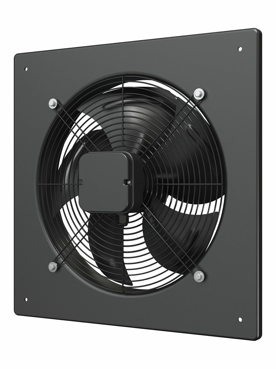 Вентилятор накладной STORM 350 4полюс, осевой , накладной, черный ERA PRO