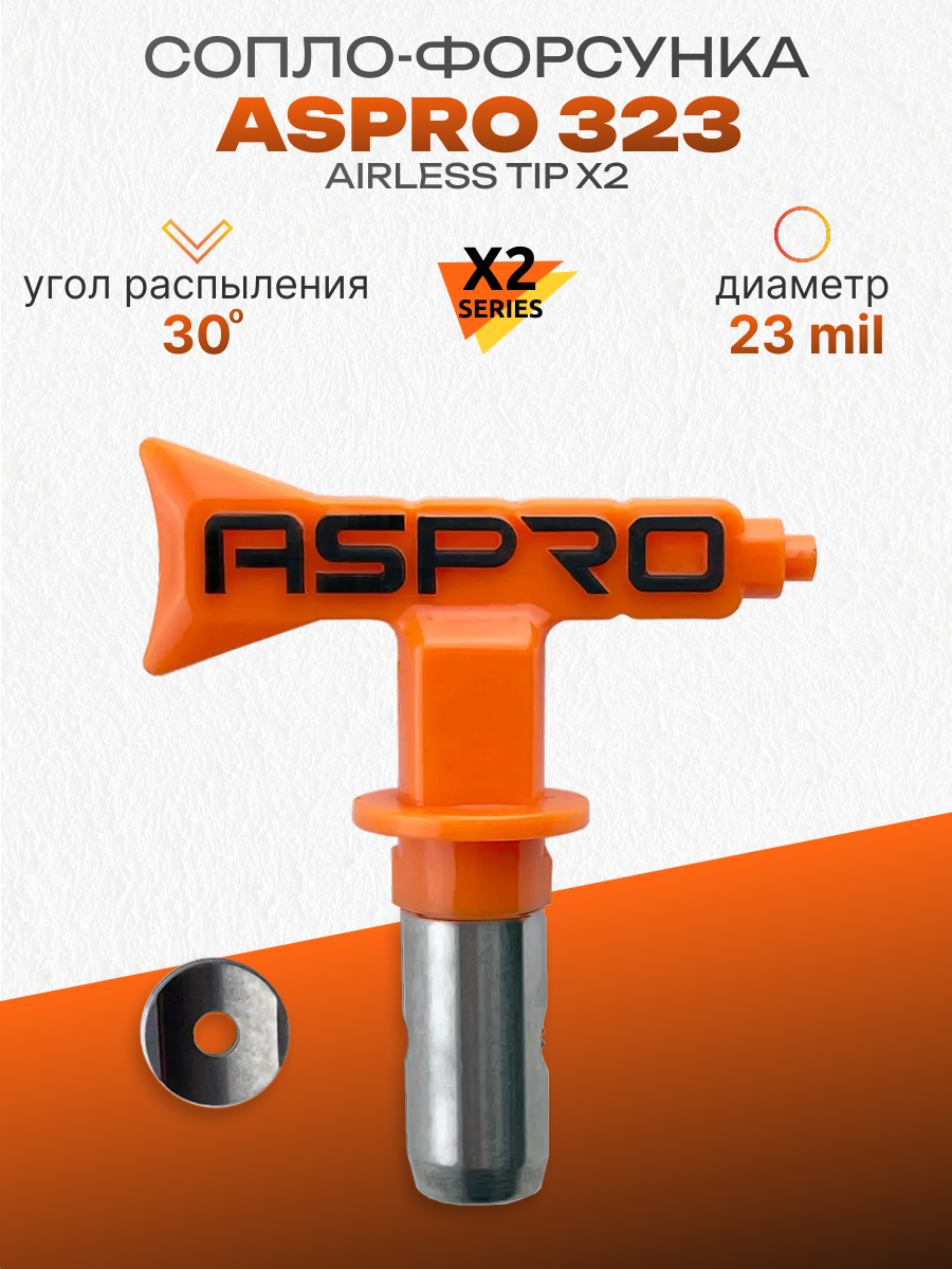 ASPRO №323 Форсунка для краскопульта (сопло)