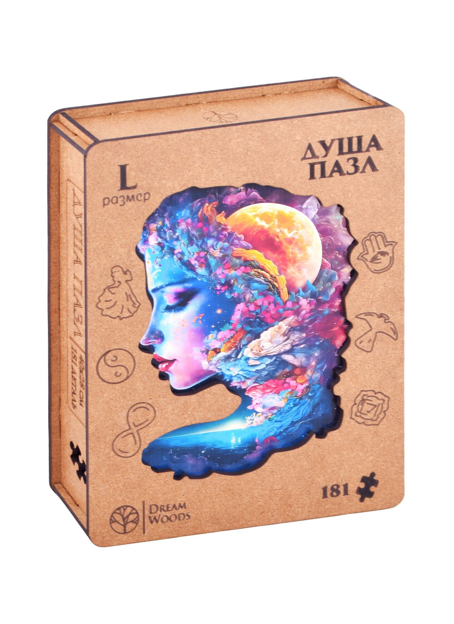 Пазл фигурный DREAM WOODS "Душа", 181 деталь