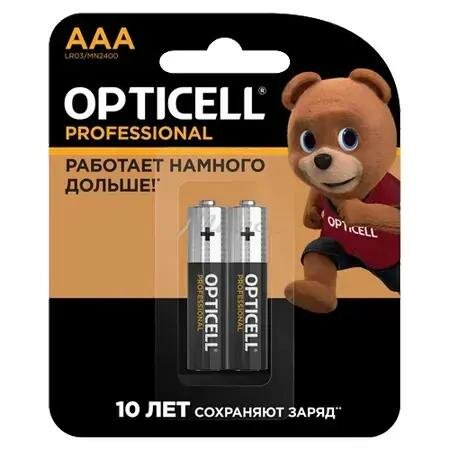 Батарейки Opticell "Professional", AAA, блистер, 2 шт