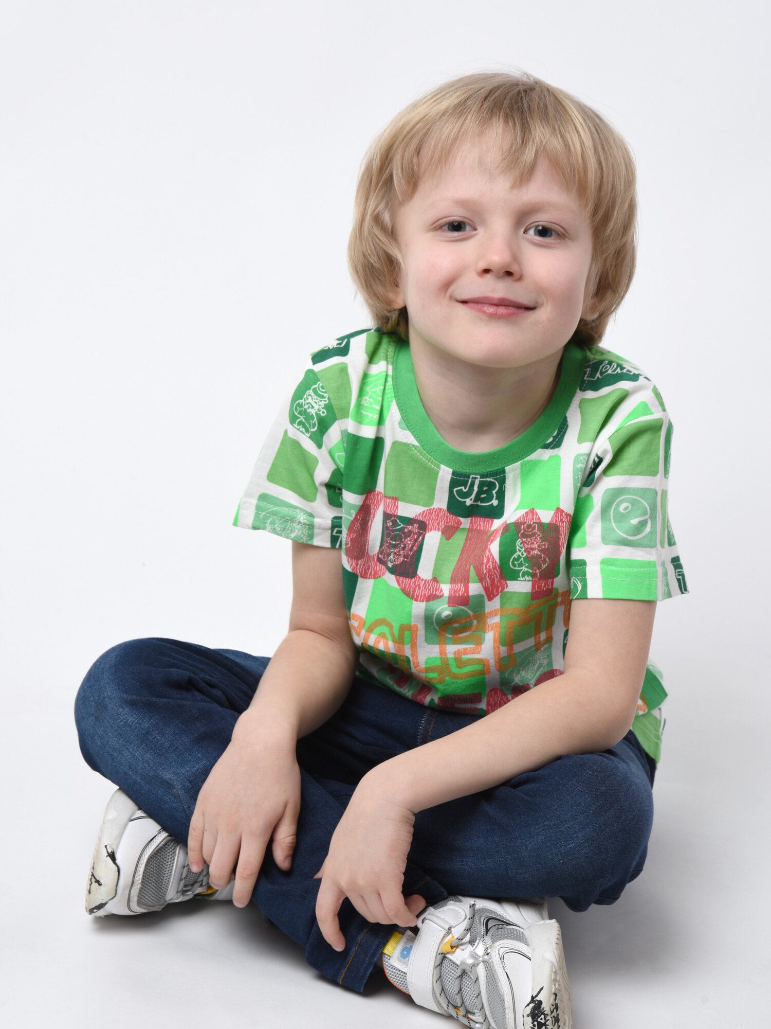 Футболка Cascatto Для мальчиков, размер 3, зеленый — фото 1