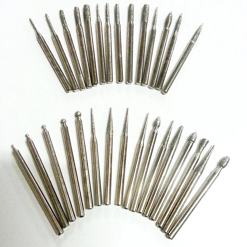 Набор алмазных бур Dremel 30 шт.