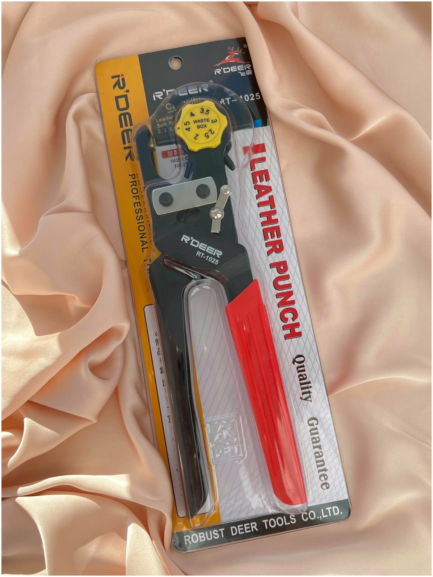 Револьверный дырокол / Дырокол для кожи TJ