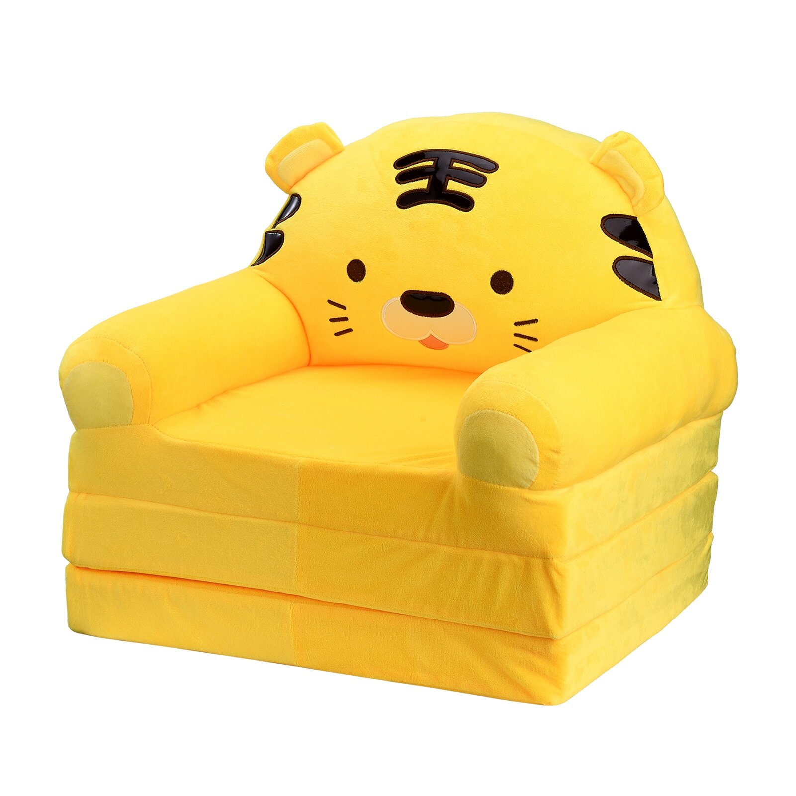 2 -in -1 складной диван для детей прекрасный диван -футон для детского кушетка