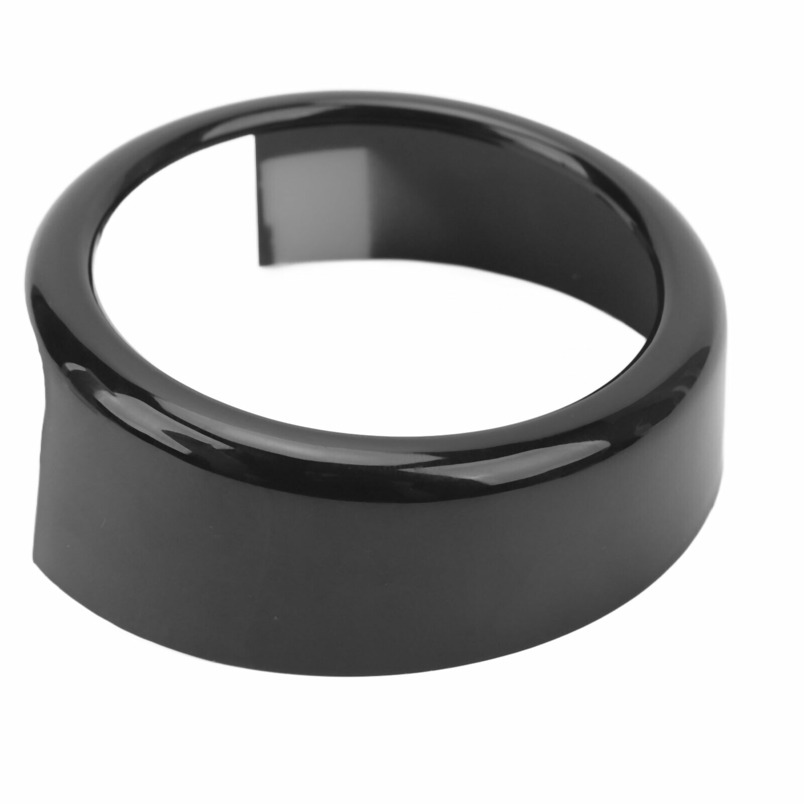 Эмблема на переднюю решетку радиатора, логотип, кольцо, глянцевая черная внешняя эмблема, декоративная крышка, сменные наклейки для Alfa Romeo Giulia