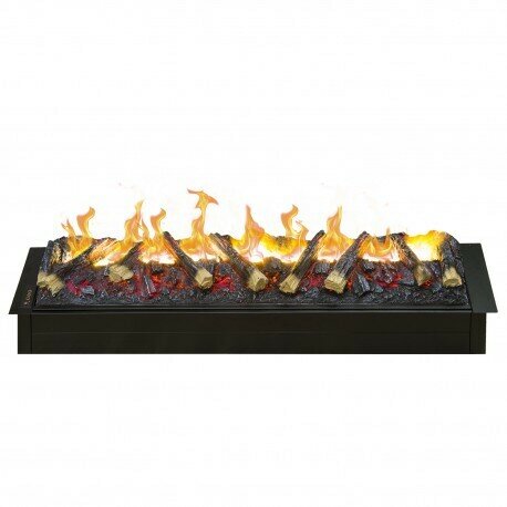 Паровой электрический 3D камин Cassette 1000 3D RealFlame (декоративные дрова) с эффектом "живого пламени"