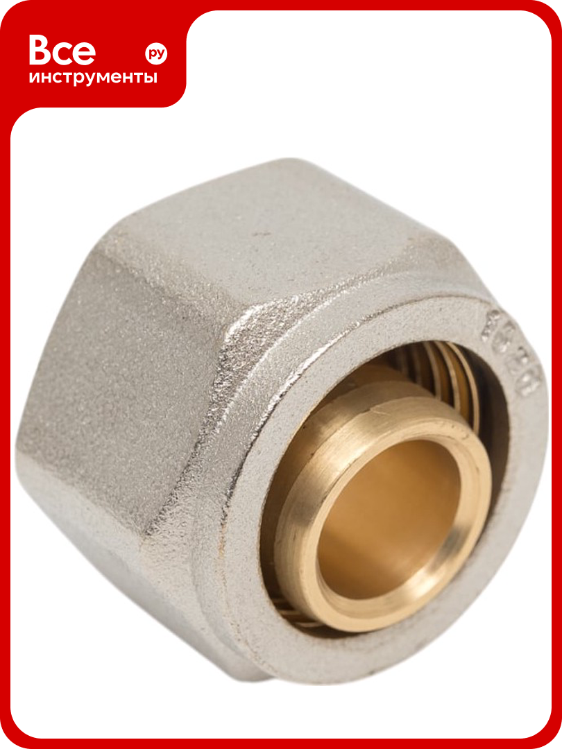 Соединитель Terma евроконус 3/4 x20x2.0 pex (14211) 89128, для подключения трубы pex размером