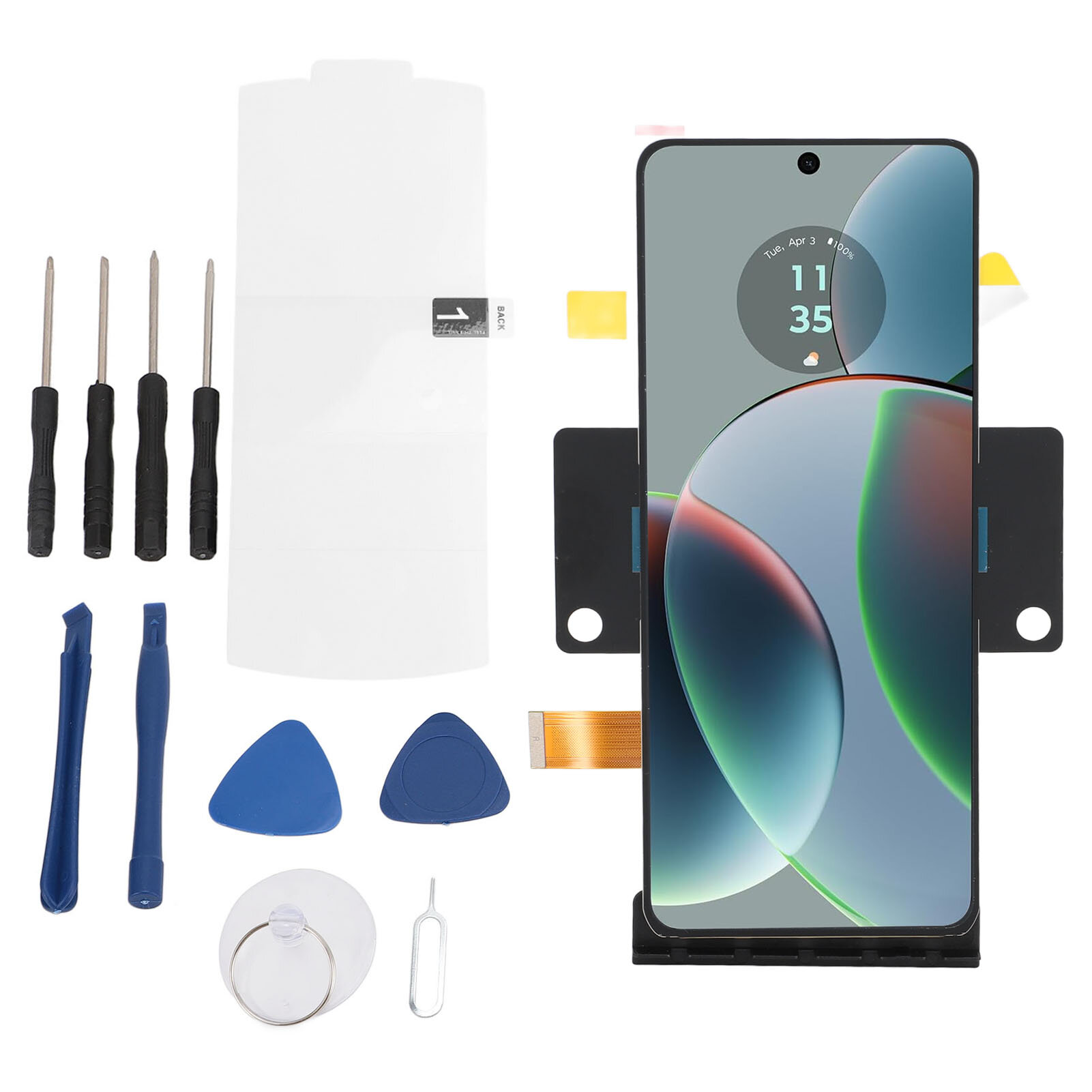 ЖК-экранвсборесремонтнымкомплектом, заменадисплеяидигитайзерадляRazr40Ultra