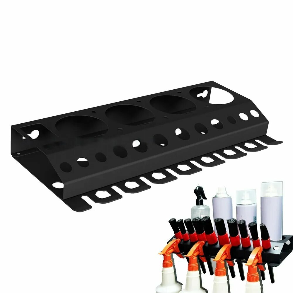 Автомобильная стойка для хранения бутылок с распылителем красоты, красоты пневматическая инструментов