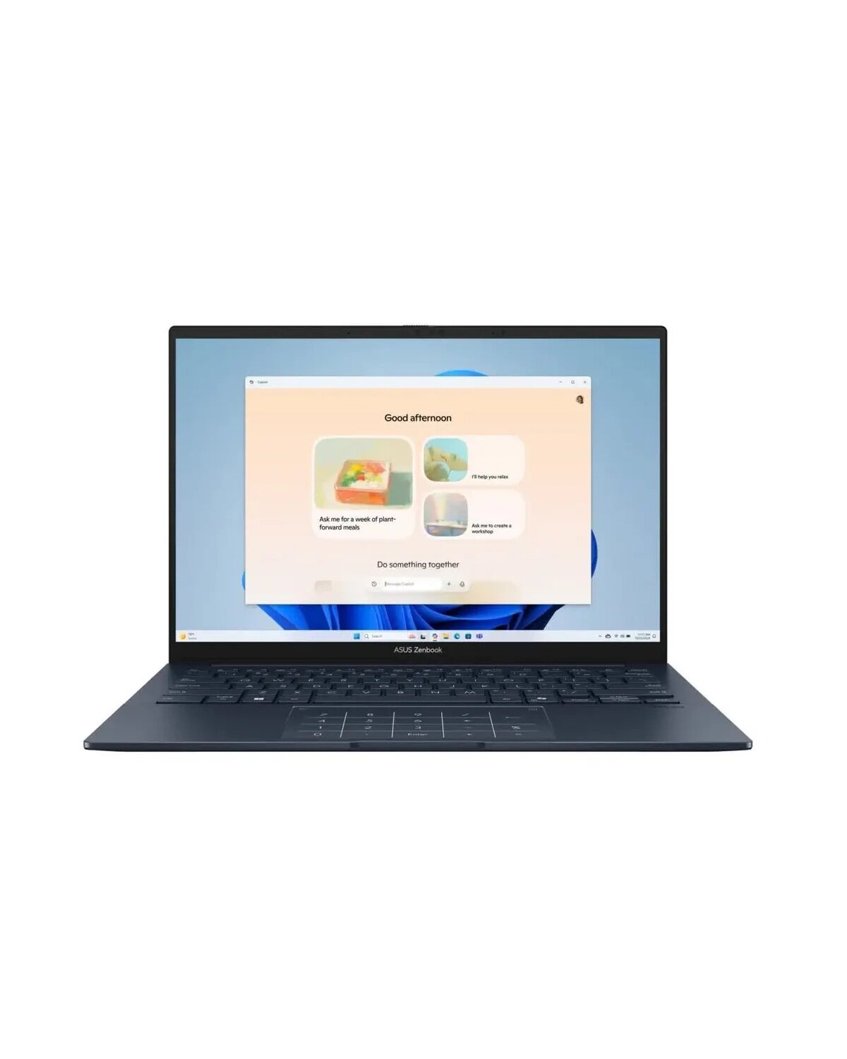 Ноутбук ASUS UX3405CA-PP188 90NB14W1-M009N0 U9-285H/16GB/1TB SSD/Arc graphics/14" 3K OLED/WiFi/BT/cam/noOS/blue