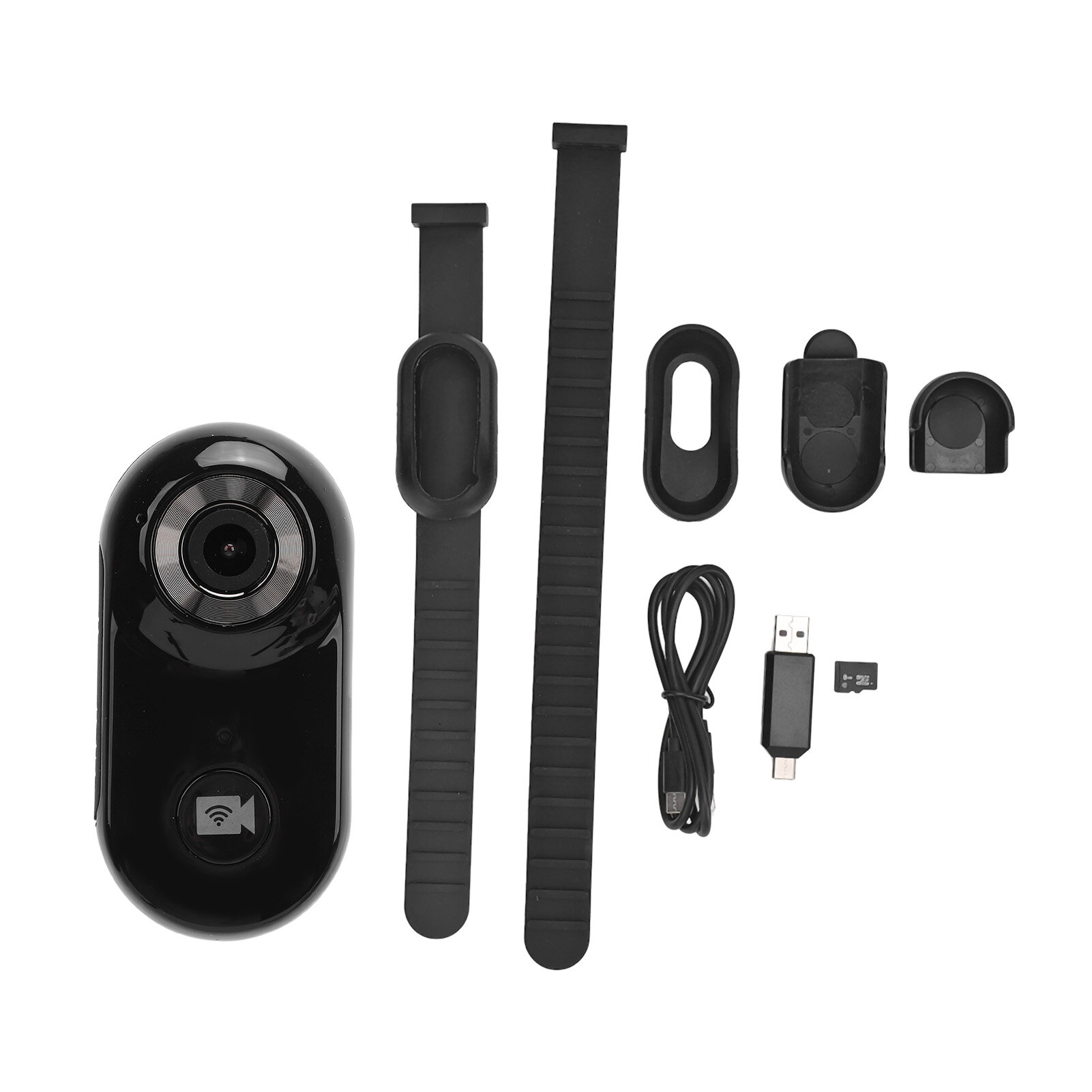 Камера воротника для домашних животных с картой памяти 8G HD 1080p Mini Cat Dog Video Record Camera для наружного внутреннего черного