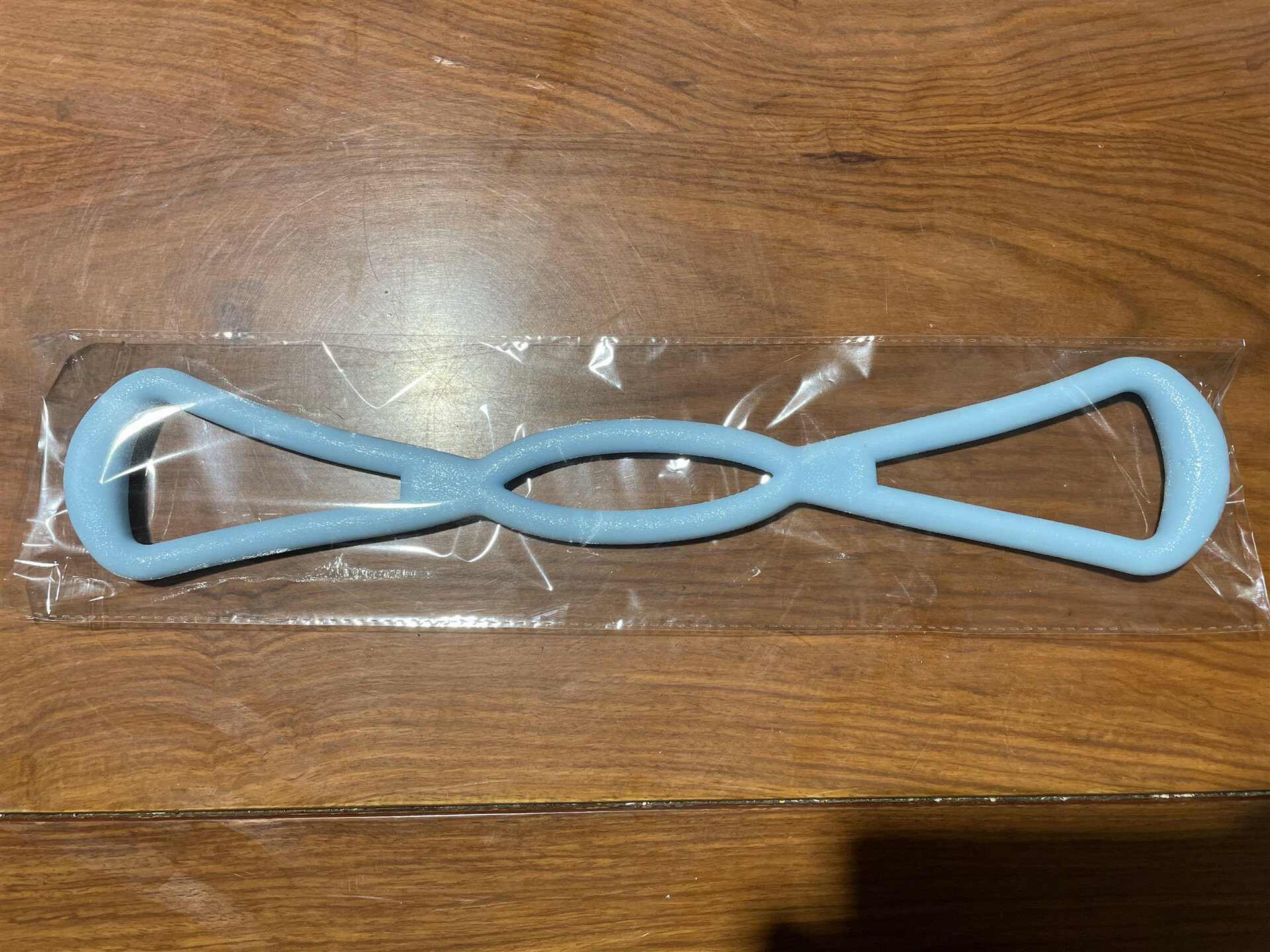 Эластичная лента, для йоги и фитнеса, синяя, 8-значная, высокая эластичность