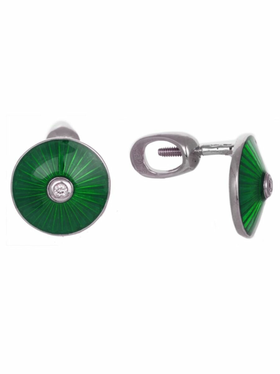 Моносерьга, серебро, 925 проба