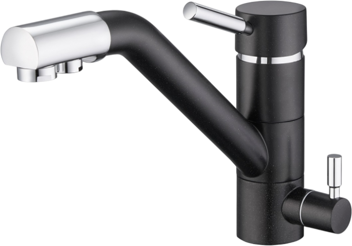 Смеситель для кухни Emar Quartz 3008 морион