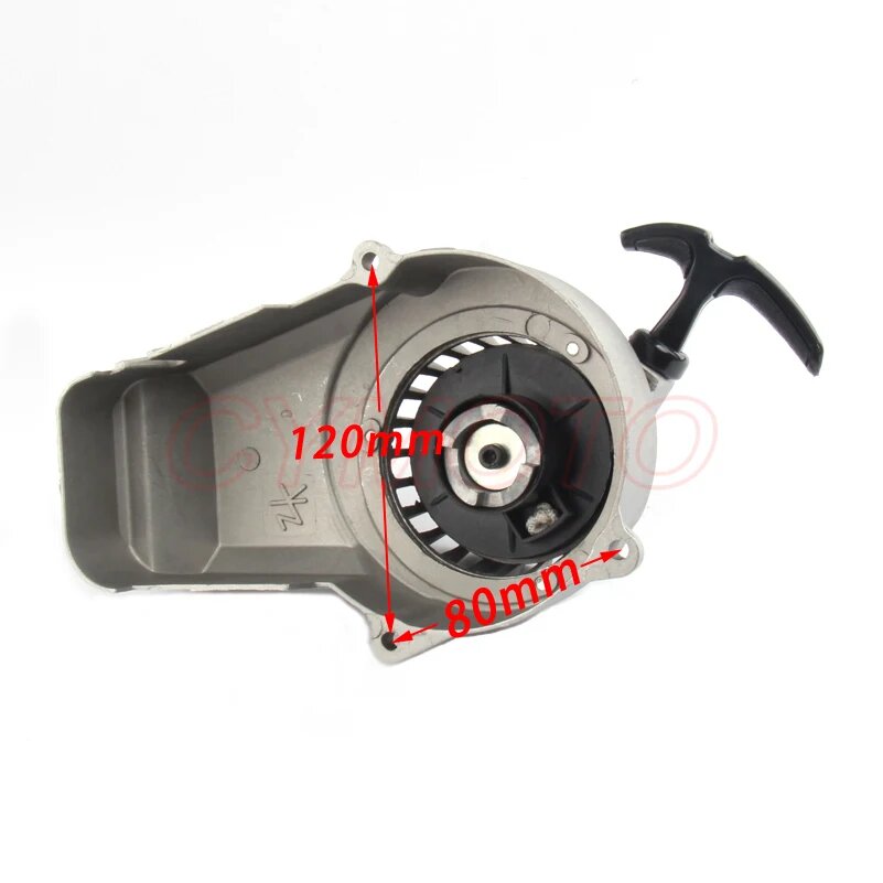 Стартер для 2-тактного двигателя, карманный мини-мотоцикл 47cc 49cc, кроссер, детский квадроцикл black