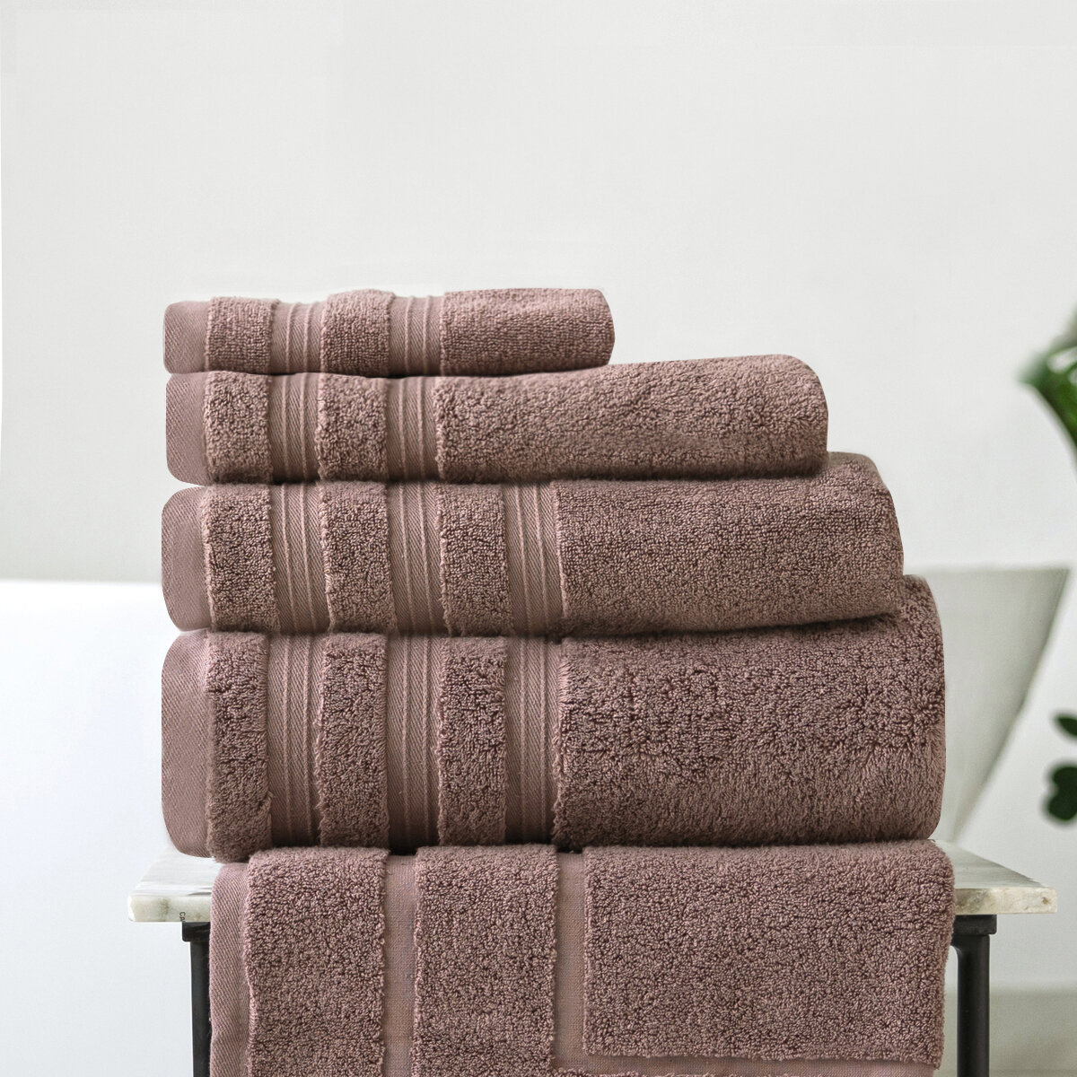 Махровое полотенце премьер шоколадный, размер 50 x 90 см