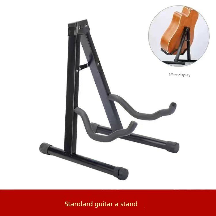 Деревянная стойка для гитары A-формы, напольная модель для электрических и акустических гитар, устойчивое основание