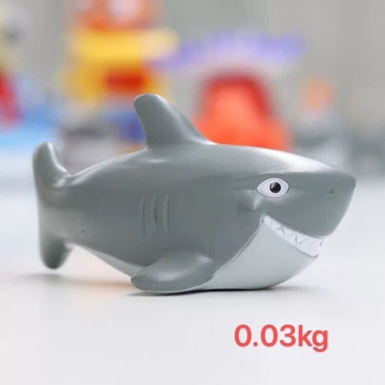 Ванна, купание, подводный мир, акула, брызги, игра, винил, плавающее животное, океан, рыба-клоун, акула