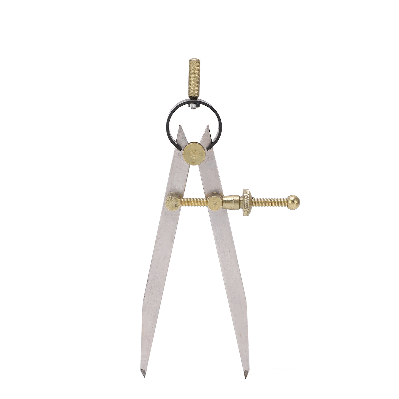 Разделитель Крыла Высокой Точности Устойчивый К Ржавчине Золотой Регулируемый Запирающийся Датчик для Поделок Из Кожи DIY 175 мм