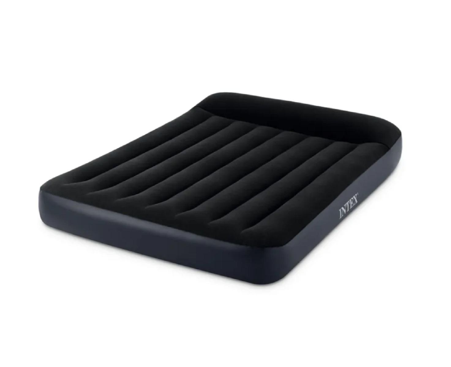 Надувной двуспальный матрас для сна с подголовником (137х191х25см) Intex 64142
