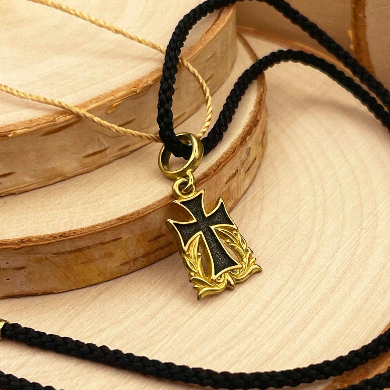 Комплект украшений, серебро, 925 проба, оксидирование, золочение, чернение, эмаль