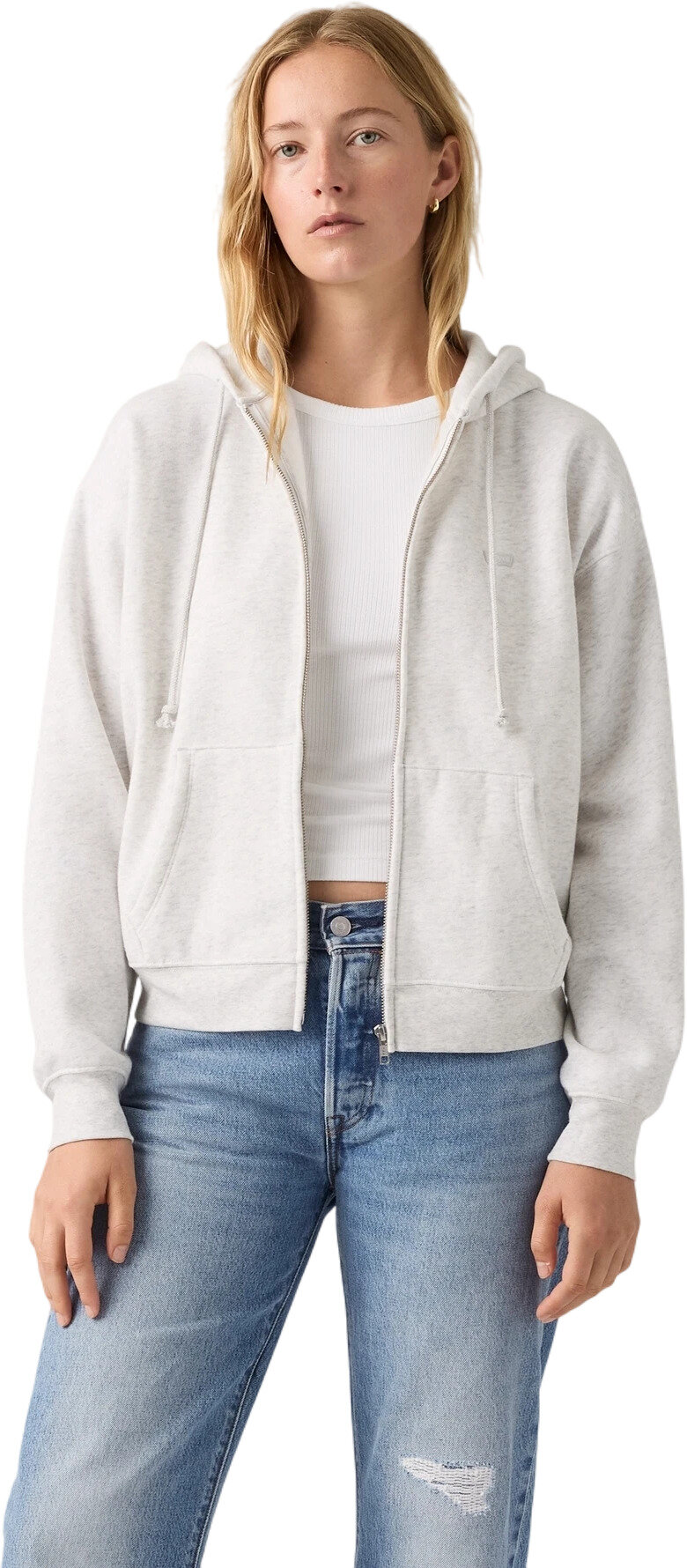 Толстовка Women Everyday Zip-up Hoodie Sweatshirt