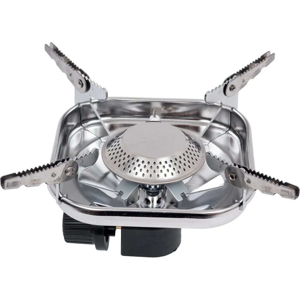 Газовая горелка KOVEA TKB-8901 20-5-073 с пьезоподжигом, регулятором огня, резьбовым соединением EU 7/16 для применения