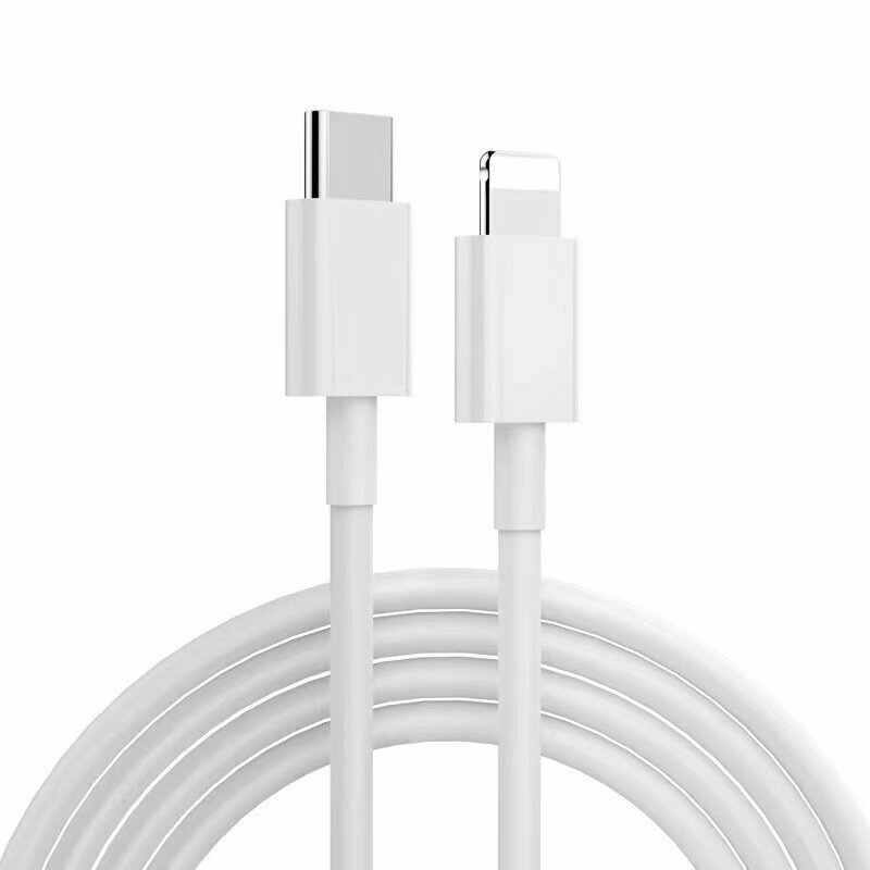 Кабель для быстрой зарядки 12В PD для iPhone 12/13/14, 1 метр USB-C, совместимый с iPad и всеми устройствами Apple