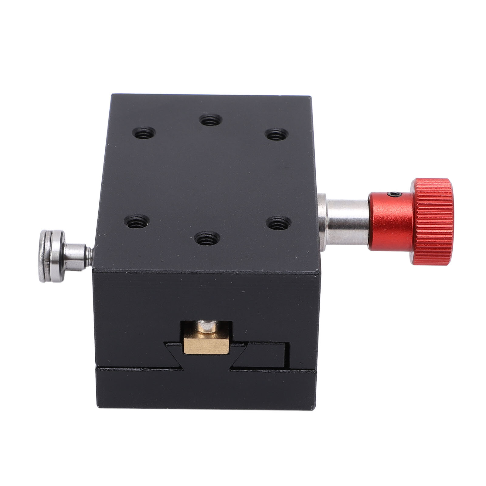 Платформа с ручным перемещением и ходом 40 мм, с направляющей типа «ласточкин хвост» для точной регулировки зубчатых передач по оси X.