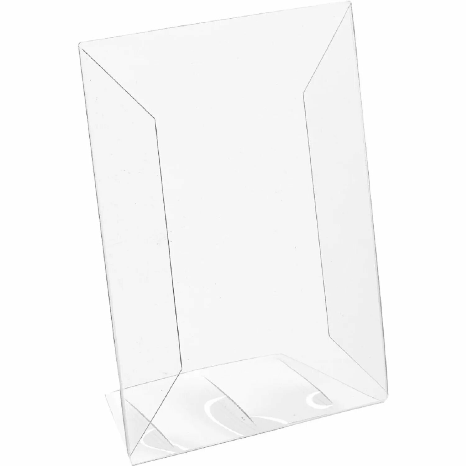 Ценникодержатель настольный для информации L-образный формата А4