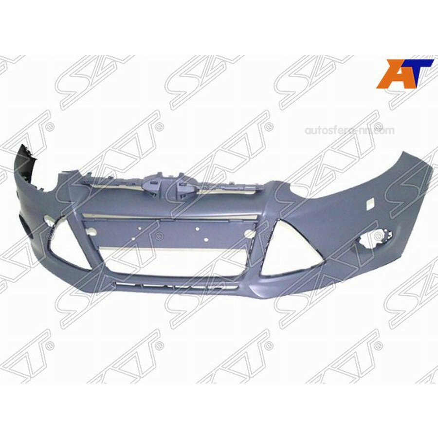 SAT STFDA6000A0 Бампер передний Ford Focus 10-15 (Под омыватели фар)