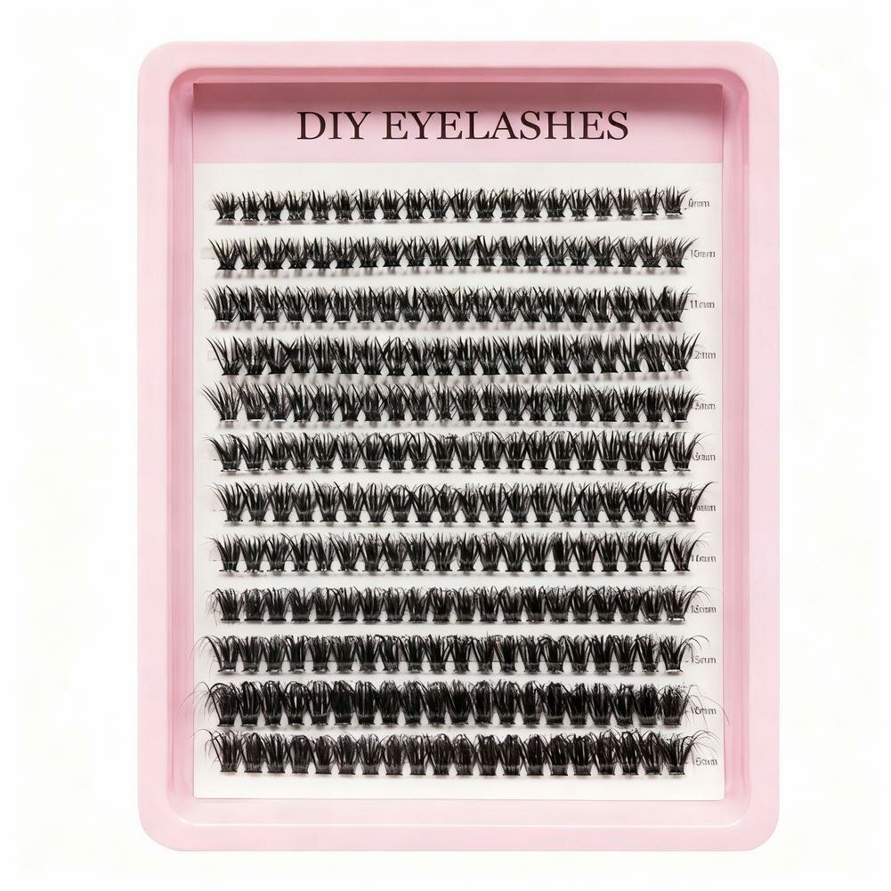 30D 80D Single Cluster False Eyelashes 3D Volumizing Fluffy Enlarges Wildly Eyes Lashes P3P3