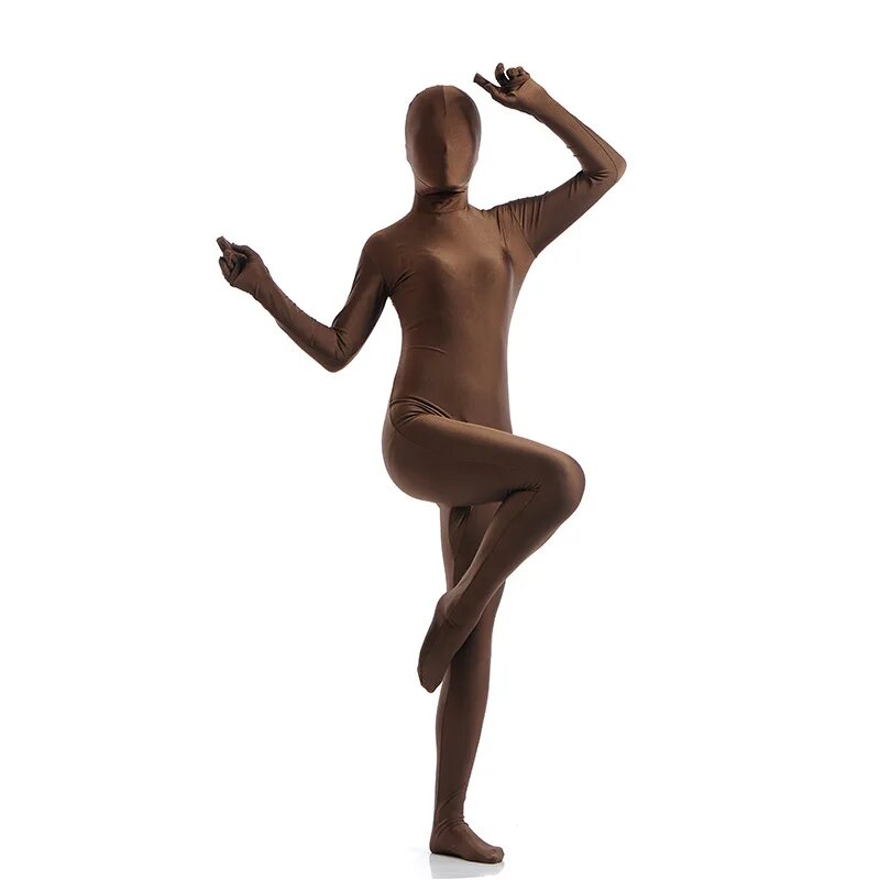 Взрослый костюм зентай из спандекса на Хэллоуин для женщин, нейлоновый костюм для всего тела, косплей, комбинезон, костюмы для вечеринок, комбинезон унисекс