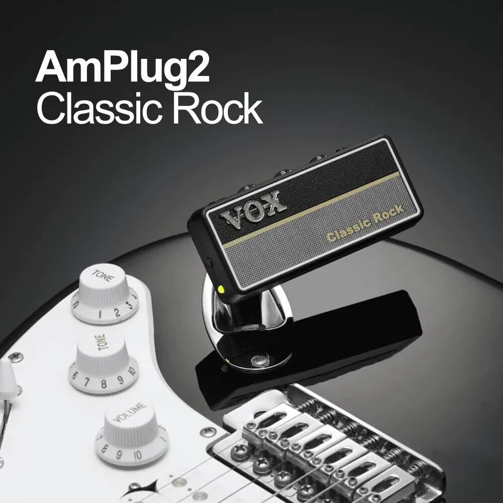 Vox amPlug 2 Series Class Rock Профессиональный гитарный усилитель для наушников
