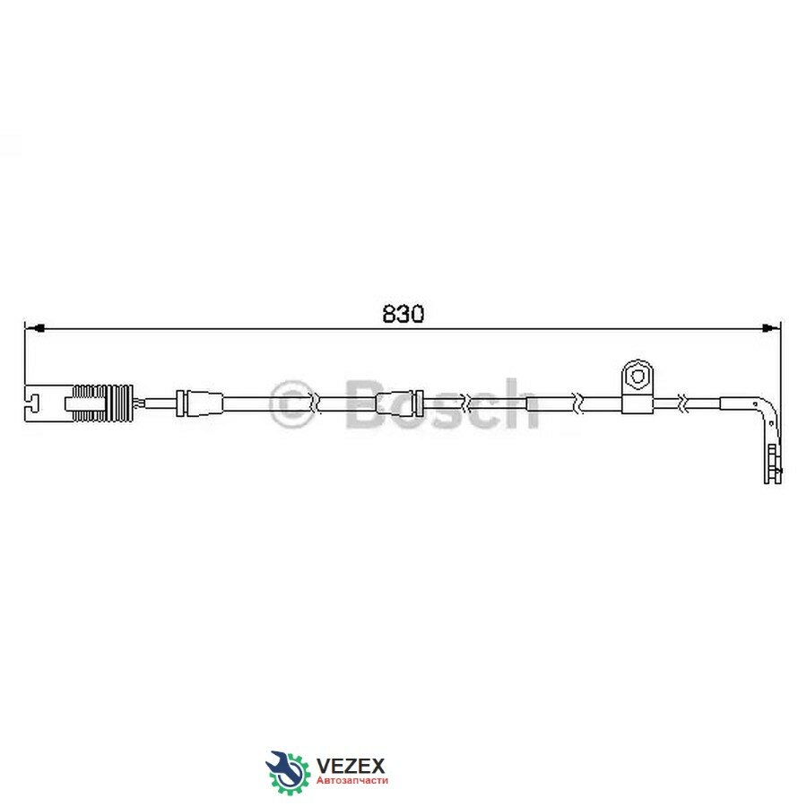 BOSCH 1987474958 Датчик износа дисковых тормозных колодок