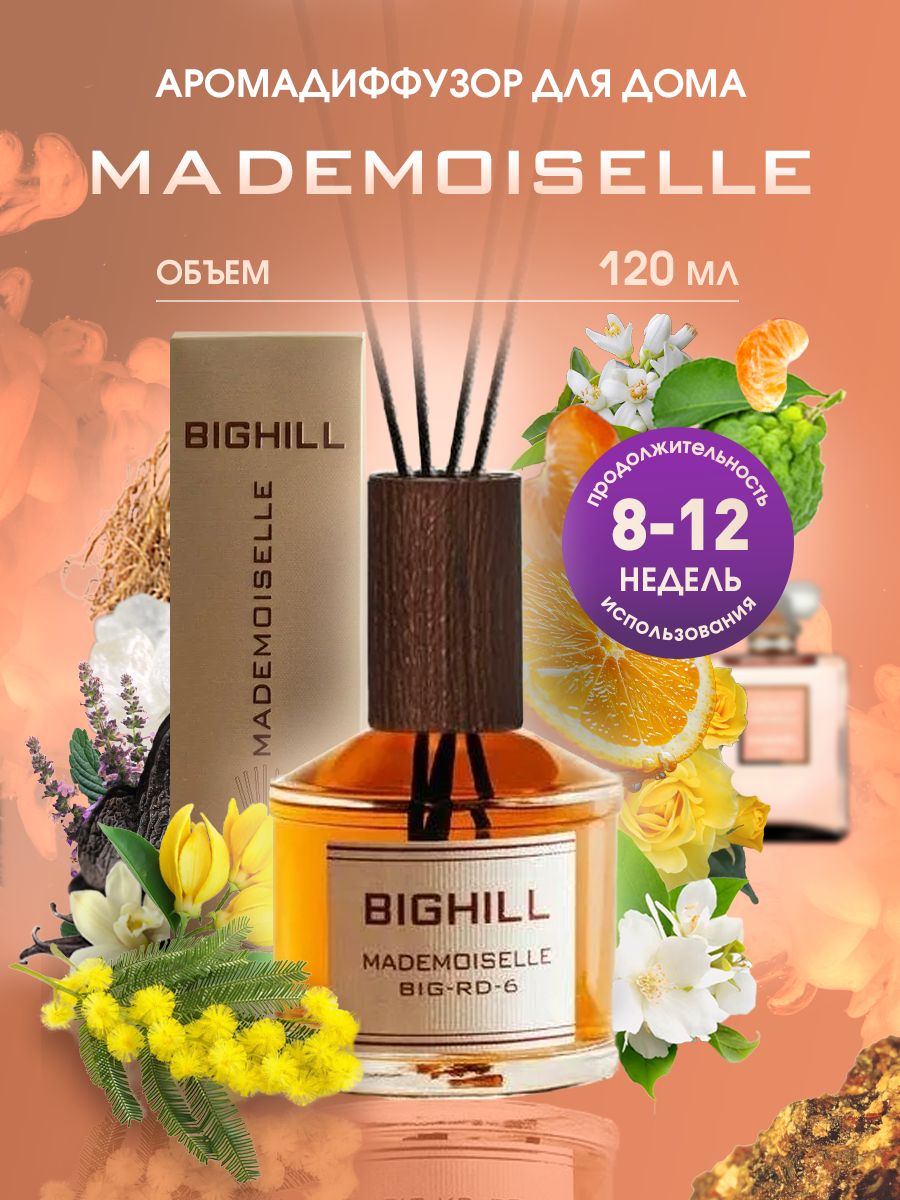 Аромадиффузор Парфюм для дома MADEMOISELLE BIG-RD-6