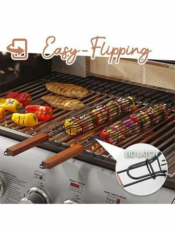 Гриль нержавеющая сталь, длина 28 см,=v=