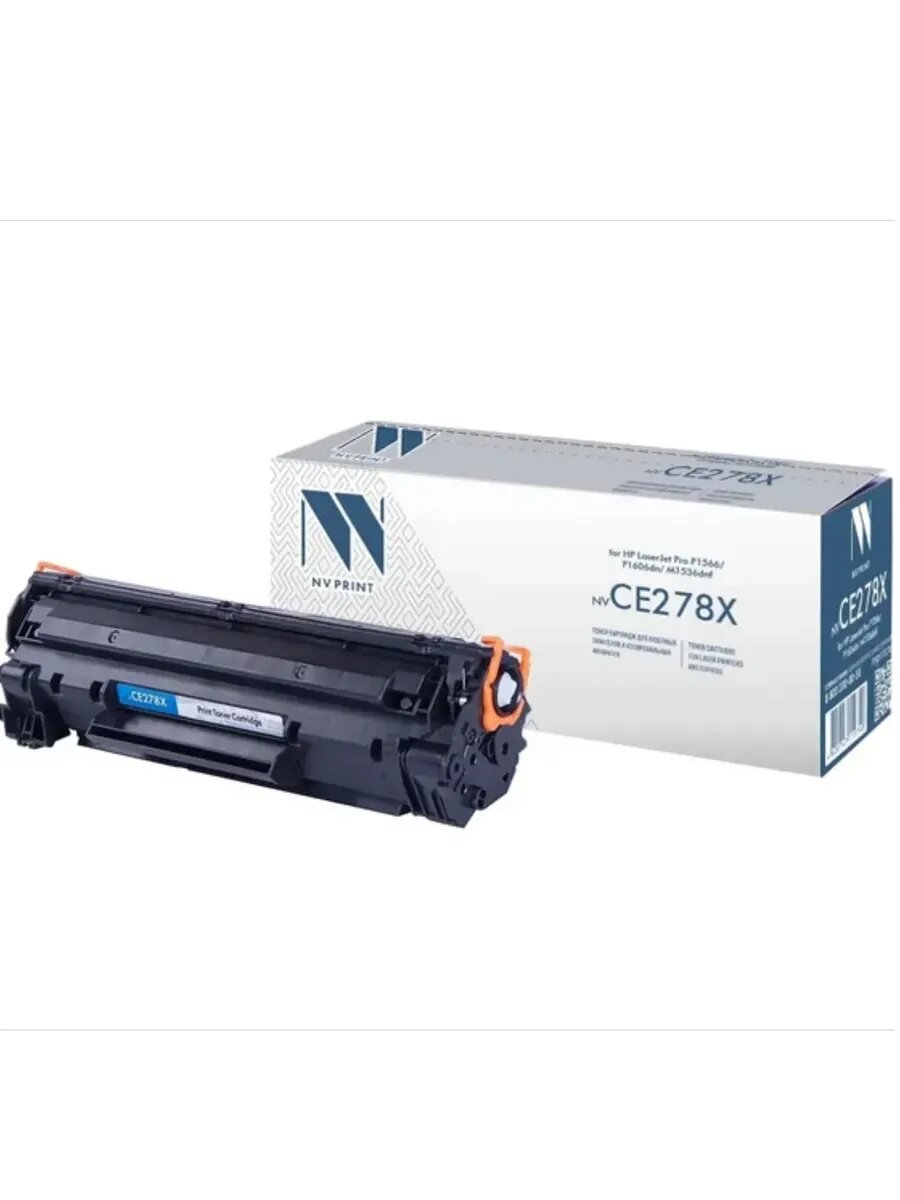 Картридж совместимый CE278X HP 2500 стр б/чипа Черный