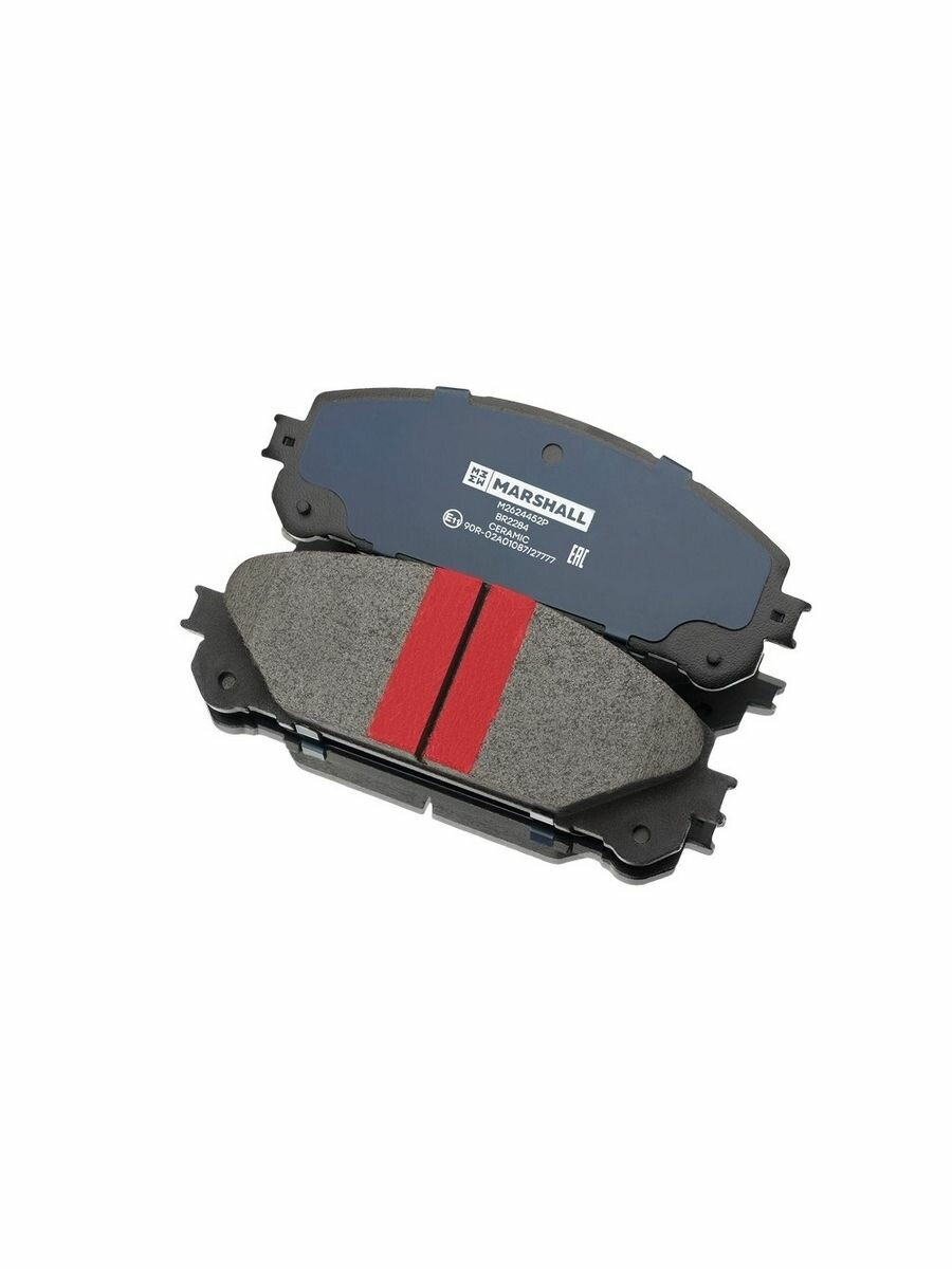 Колодки тормозные дисковые PLUS передние Marshall M2624452P для LEXUS RX, NX, TOYOTA Highlander, Previa