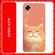Чехол на Oppo A17K / Оппо A17K с принтом "Довольный рыжий котик"