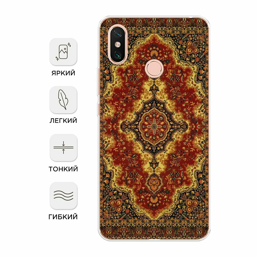 Чехол на Xiaomi Mi Max 3 / Сяоми Ми Макс 3 с принтом "Ковер" — фото 1