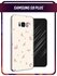 Чехол на Samsung Galaxy S8 + / Самсунг Галакси С8 Плюс с принтом "Розовые цветоч...