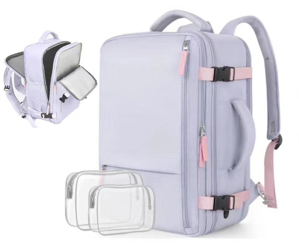 Чемодан, 15,6-дюймовый рюкзак для ручной клади, одобренный для полетов, Водонепроницаемый большой походный рюкзак