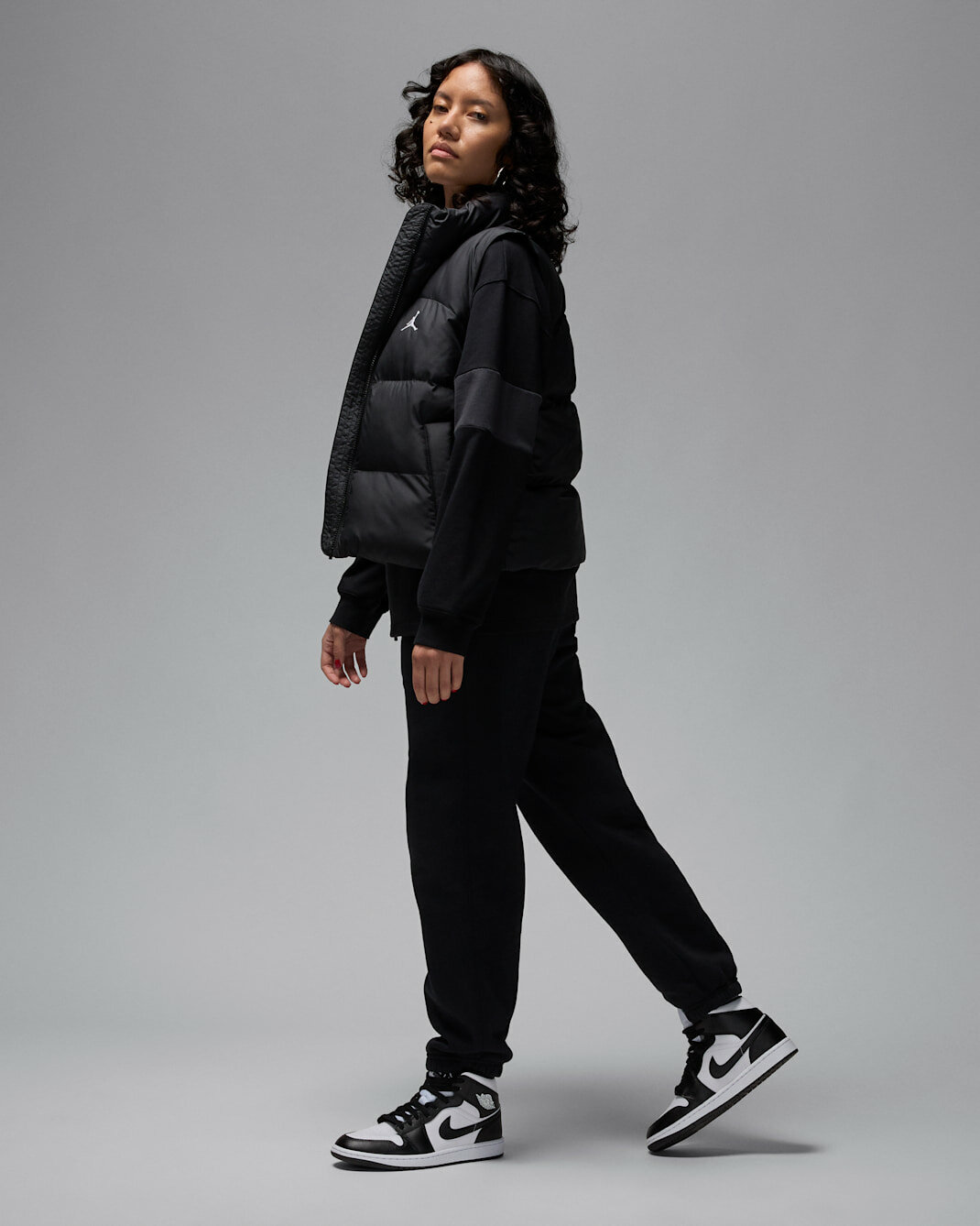 Кроссовки Air Jordan 1 Mid "Carbon Fiber All-star"