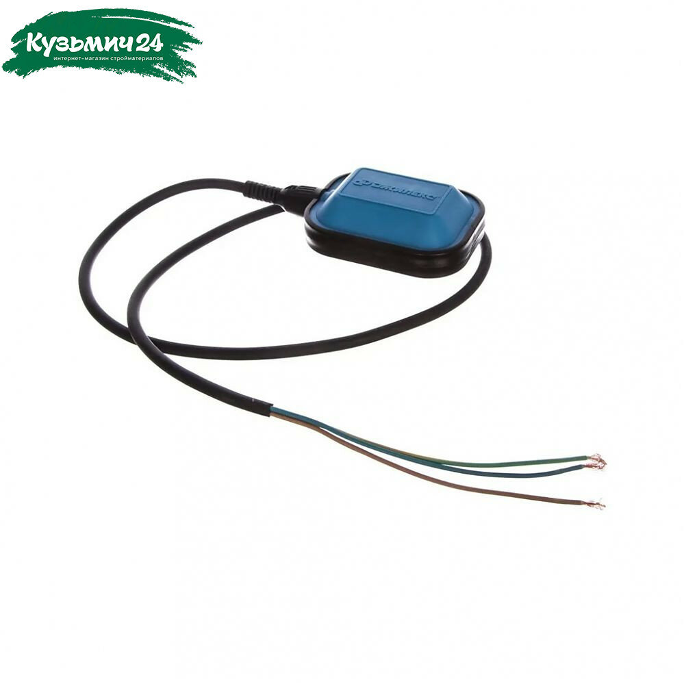 Выключатель поплавковый Джилекс универсальный, кабель 1 м, пластик, синий